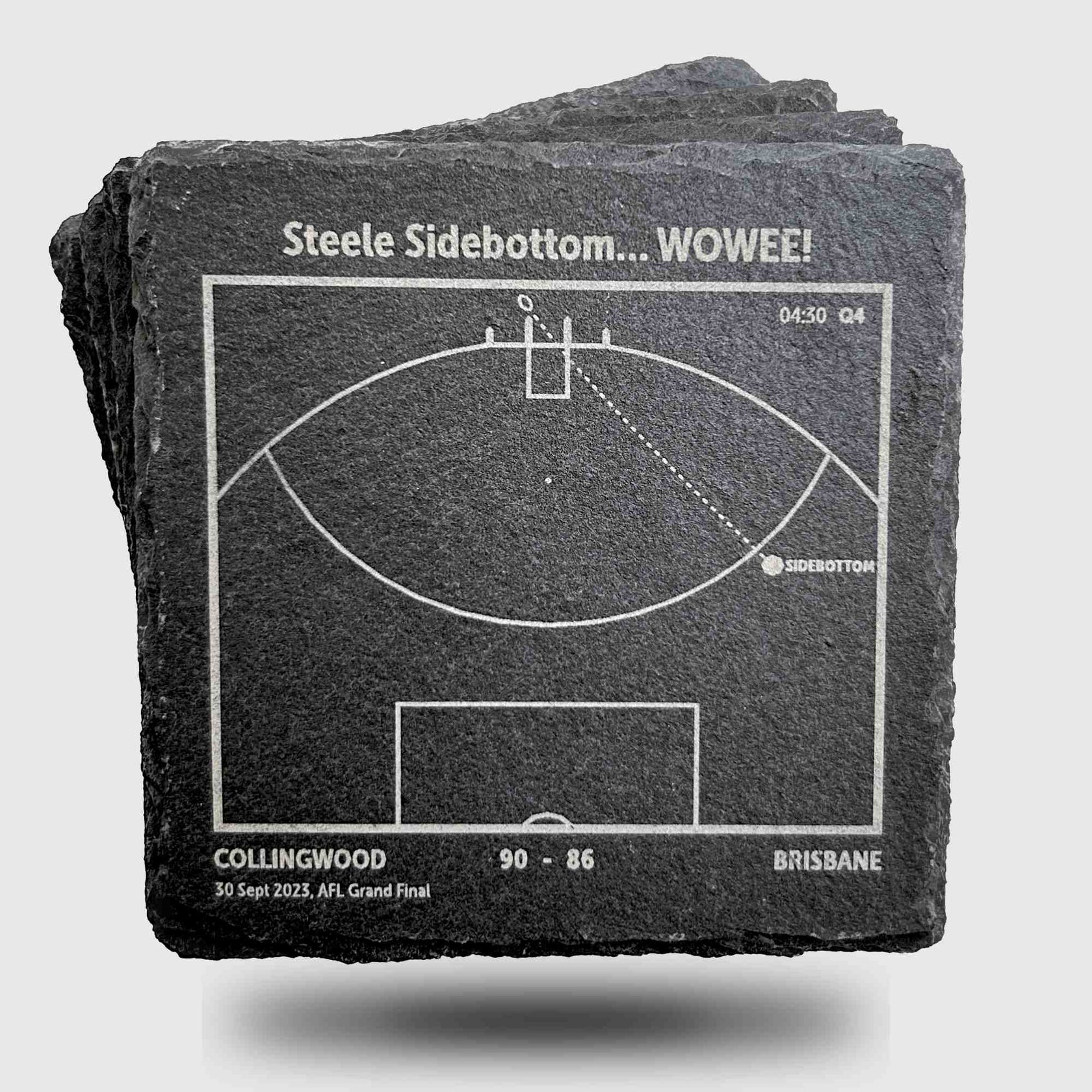 Footy Slate Coasters | Collingwood, Sydney, Brisbane & More – Gameday ...