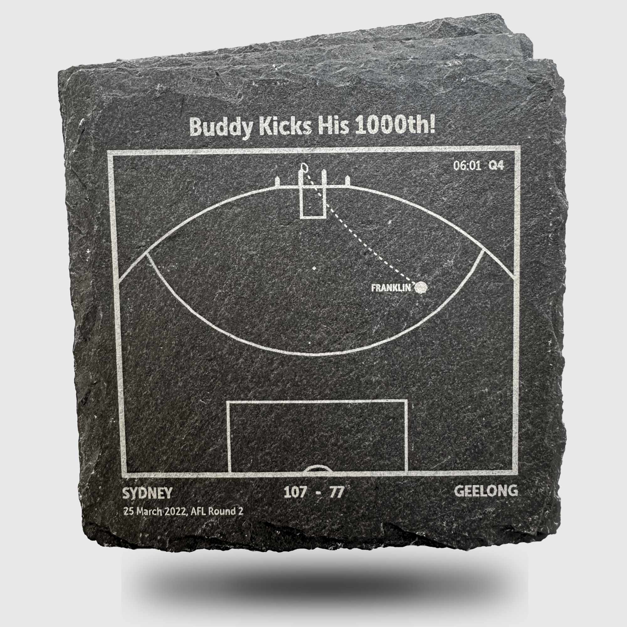 Footy Slate Coasters | Collingwood, Sydney, Brisbane & More – Gameday ...