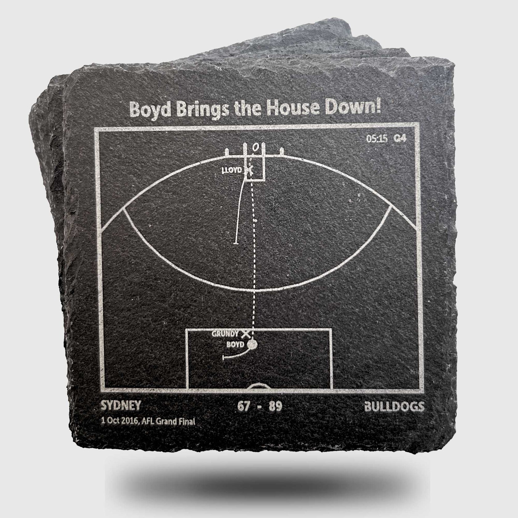 Footy Slate Coasters | Collingwood, Sydney, Brisbane & More – Gameday ...