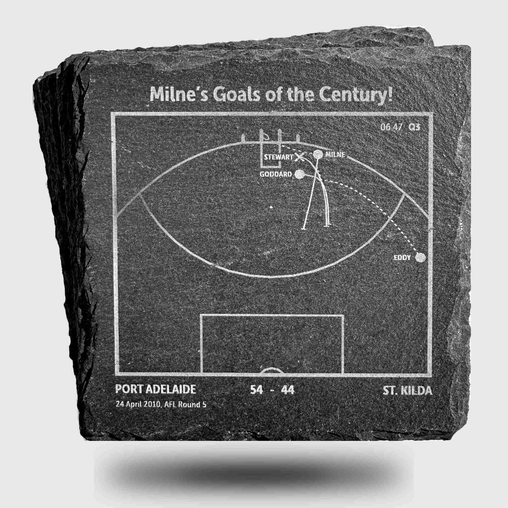 Footy Goals: Slate Coasters – Gameday Legends Australia