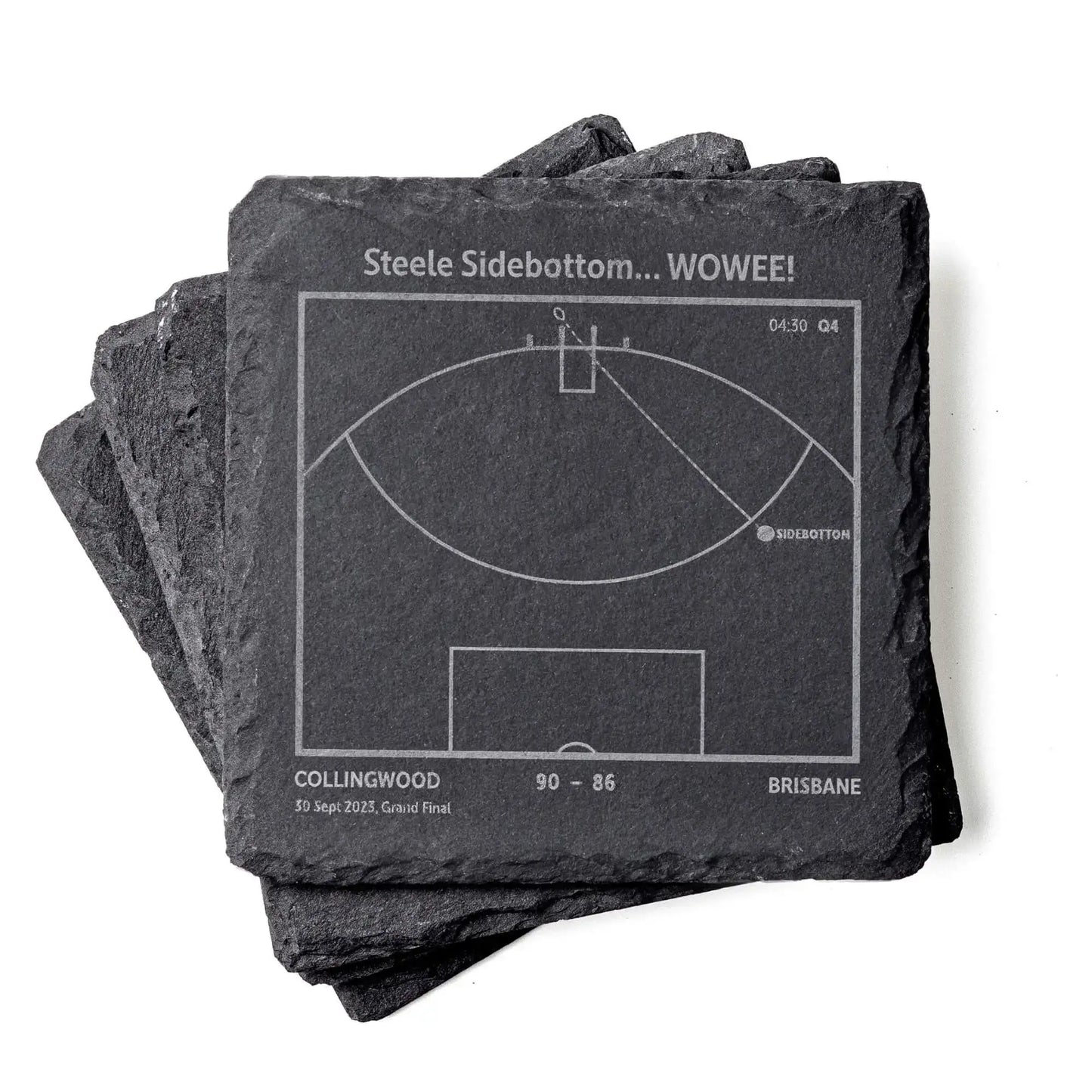 Footy Slate Coasters | Collingwood, Sydney, Brisbane & More – Gameday ...